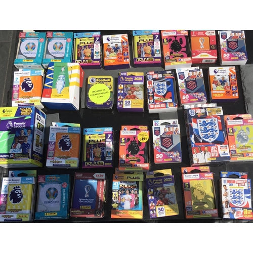 Panini Sealed Football Card Collection: Around 30 sealed metal tins or ...