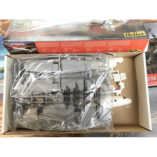 5 X Boxed Aircraft Model Kits. No Decals Or Instructions. No Reserve.