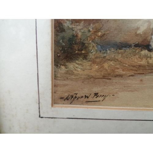 Pictures and prints : early 19th century watercolour, Rural cottage ...