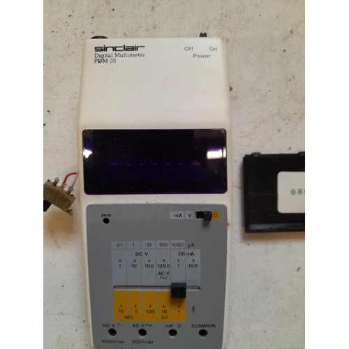 Sinclair Digital Multimeter in case
