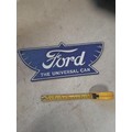 Cast iron Ford sign