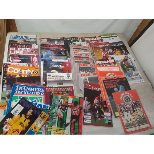 Exeter City and other Football programmes