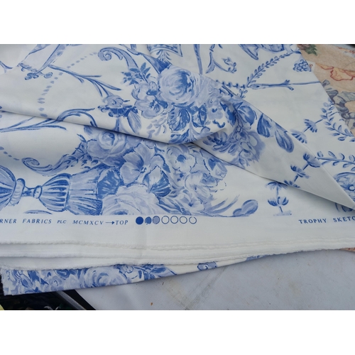 Assorted fabric remnants