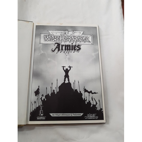 Hardback Warhammer Armies Battle Army Lists Book.