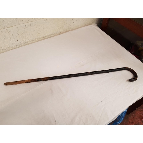 Vintage Wooden Walking Cane.