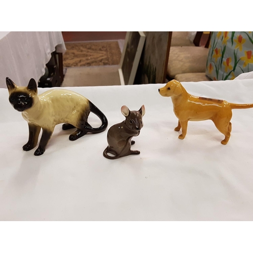 Beswick Mouse Model No.1678 Height c.6.4cm (c.2.5”), Labrador Model No ...