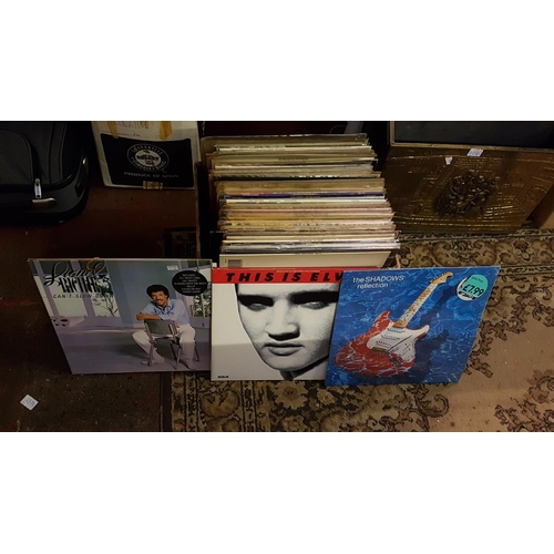 Quantity of 1970's LP Vinyl Records Including Stevie Wonder, Carpenters ...