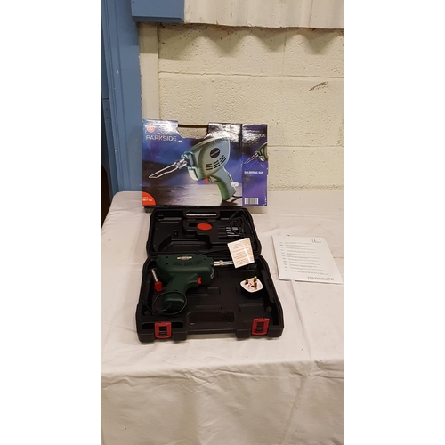 Boxed Parkside 180W Soldering Gun.