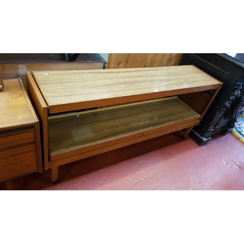 Metamorphic Pull Out Buffet Table on Casters - 25" tall x 6ft 3" long x ...