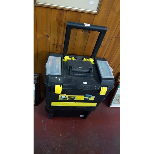 Stanley Mobile Work Centre Tool Box & Quantity of Tools.