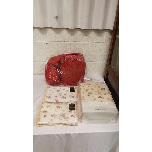 Box of Assorted NEW Bedding.