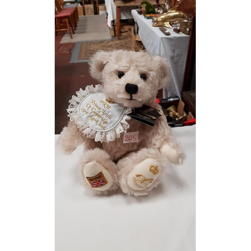 Merrythought Limited Edition 198 of 250 Royal Baby Commemorative Mohair ...