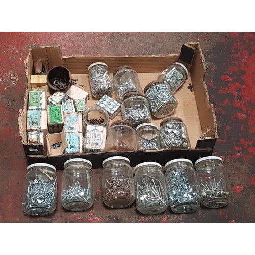 Box of Assorted Hardware & Fixings.