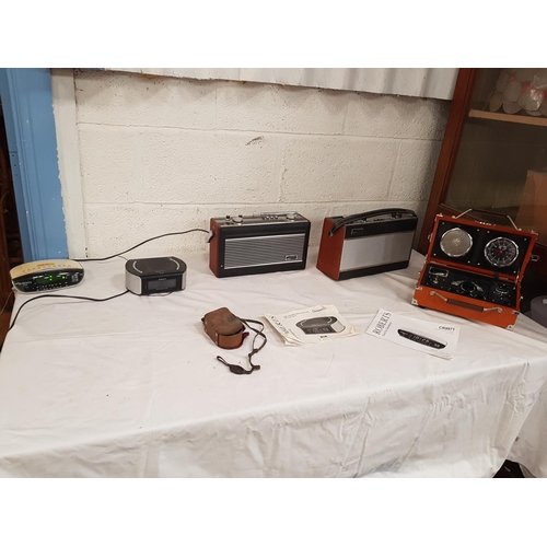 Box of Assorted Roberts Radios Including R900, R707.