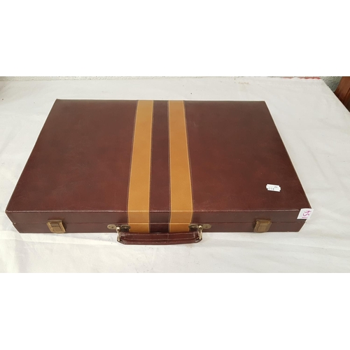 Back Gammon Set in Briefcase.