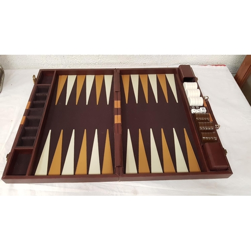 Back Gammon Set in Briefcase.