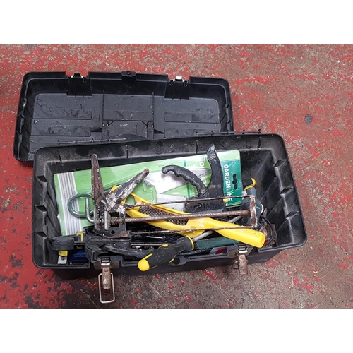 Large Tool Box & Quantity of Assorted Tools