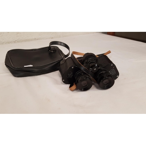 Cased Pair of Ross London 8x30 Binoculars.