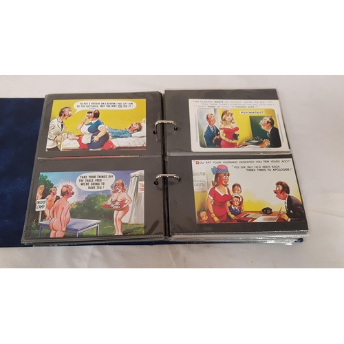 Stanley Gibbons Postcard Album Containing c.209+ Bamforth & Co Taylor ...