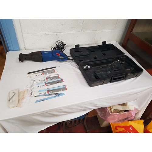 Boxed Draper 850w Reciprocating Saw.