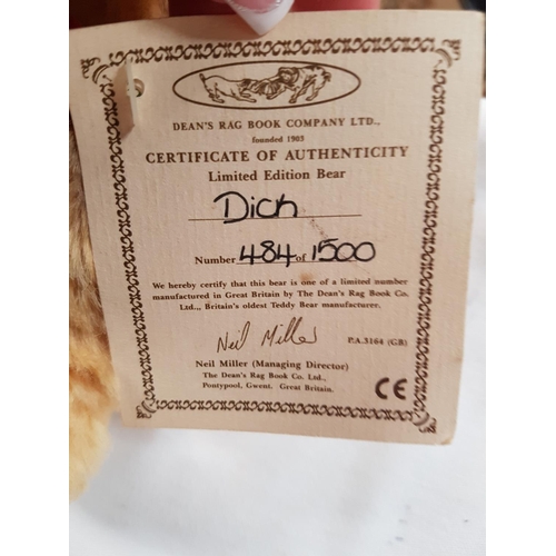 Two Dean's Rag Book Company Ltd Bears - "Susie" & "Dick".