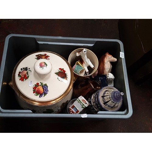 Box to Include Large Ceramic Bread Bin, Melba Ware, The Village ...