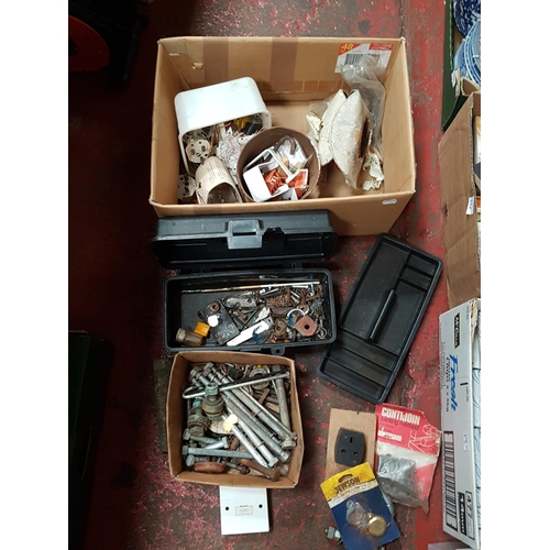 Box to Include Tool Box, Screws, Bolts etc.