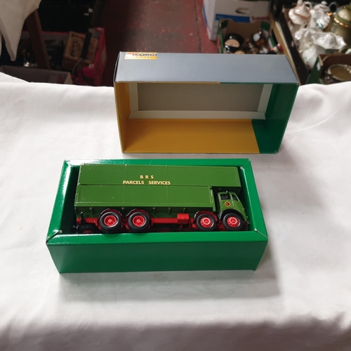 Boxed Corgi Guy Pantechnicon BRS Parcels Services.
