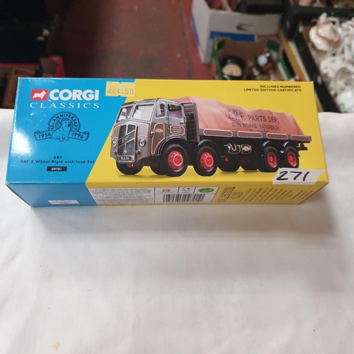 Boxed Corgi Classics Limited Edition ERF Parts Department ERF 8 Wheel ...