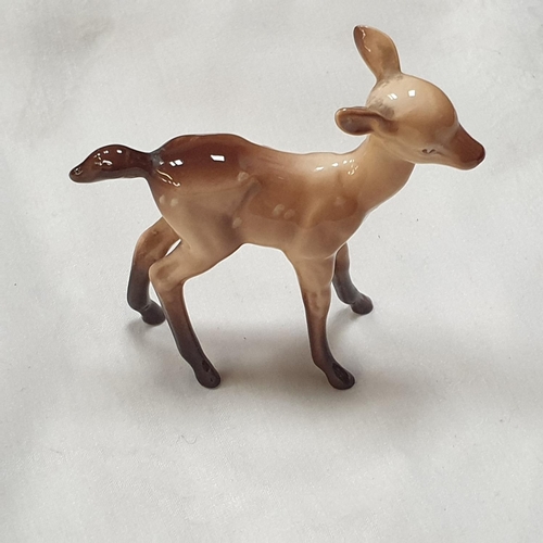Beswick Fawn Second Version Model No.1000B Height c.8.9cm (c.3.5”).