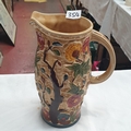 9" Tall H J Wood Indian Tree Water Jug.