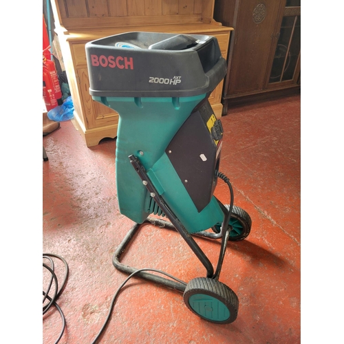 Bosch AXT 2000hp Garden Shredder.