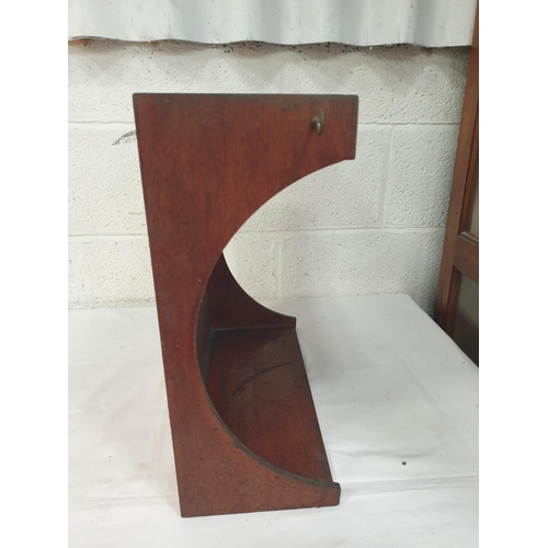 Wooden Le Creuset Pan Holder/Stand - approx 44cm tall, 44cm wide & 18cm ...