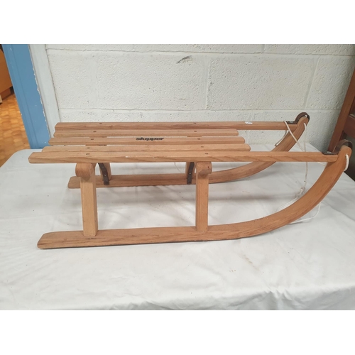 Wooden "Skipper" Sled.
