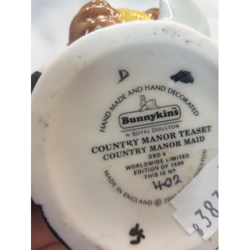 Royal Doulton Bunnykins 'Country Manor Tea Set, Country Manor Maid ...