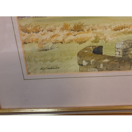 Original Watercolour "Virtuous Well, Trellech" By Ron Perrott.