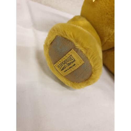 Merrythought Fully Articulated Teddy Bear with Merrythought Foot Label ...
