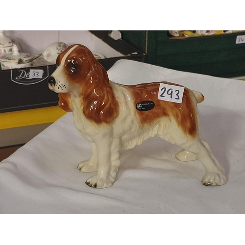 Coopercraft Standing Spaniel Figure.