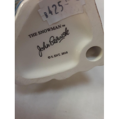 John Beswick "The Snowman & James Flying" Figure.