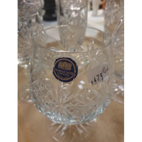 Tray of Cut Glass & Crystal Including Royal Doulton, Welsh Royal ...