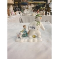 John Beswick "The Snowman, Billy & Snow Dog" Figure.