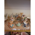 Tray to Include Two Pendelfin Figures Including "Poppet", Alabaster ...