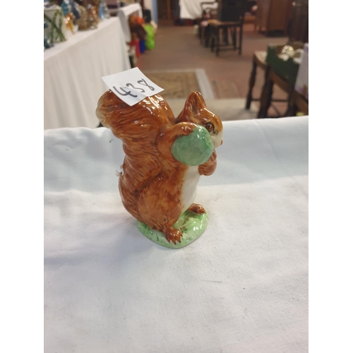 Beswick Beatrix Potter "Squirrel Nutkin".