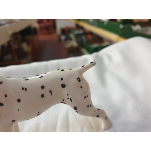 Beswick Dalmatian 1763 Height c.8.9cm (c.3,5”) and Beswick Corgi 1736 ...