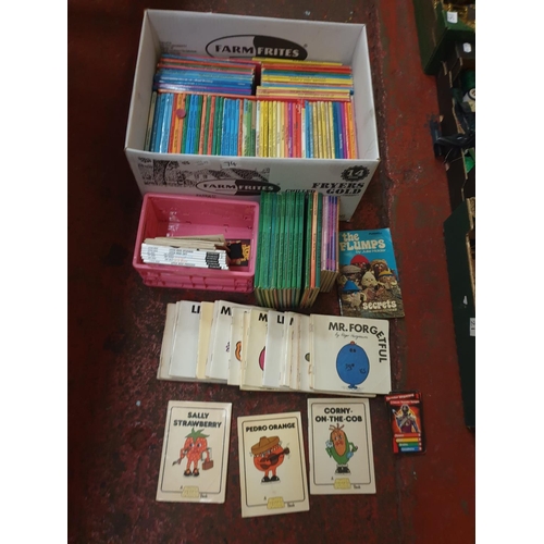 Quantity of Ladybird & Mr Men Books.