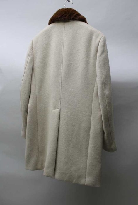 A Moncrief of London double breasted jacket with fur collar, brand new ...