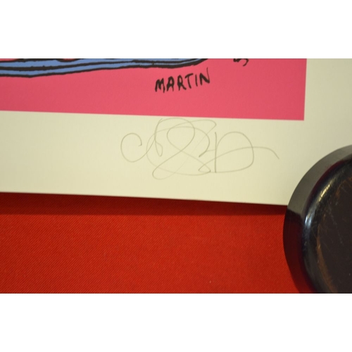 Martin Sharp, An "Oz" Australian cover poster, "Love me I'm an ugly ...