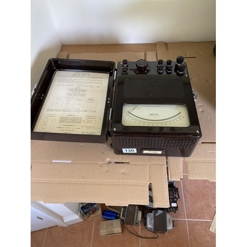Bakelite cased meter