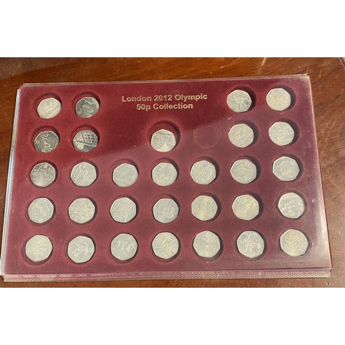 London Olympics 50p collection