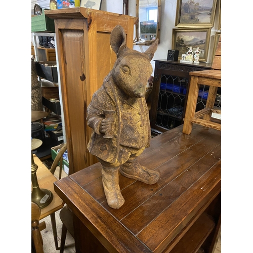 Cast iron figure